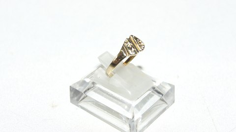 KAD ringen - Elegant dame ring i 14 karat guld - Elegant dame ring i 14 ...