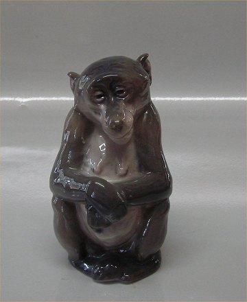 www.Antikvitet.net - Kongelig Dansk Figur 1444 Abe 13 cm