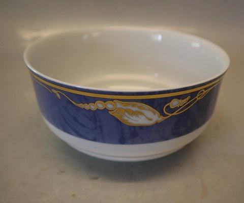 Klosterkælderen - 577 Rund skål 1 l / 8 x 16 cm Royal Copenhagen Blå ...