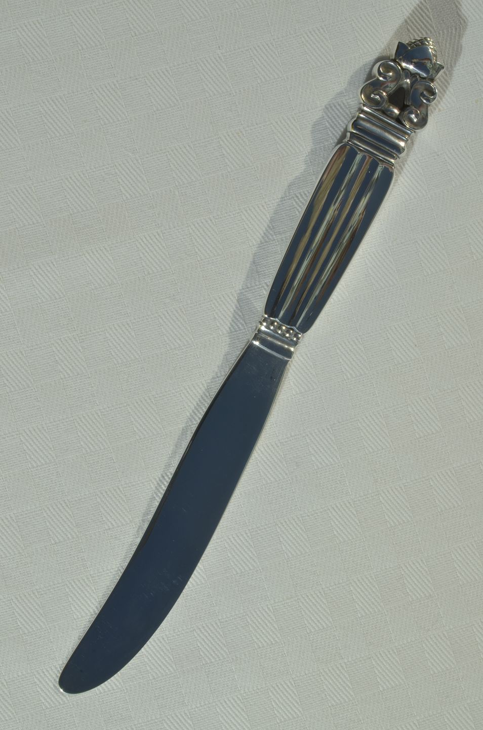 www.Antikvitet.net - Georg Jensen bestik Konge Frugtkniv www.Antikvitet.net - Georg Jensen bestik Konge Frugtkniv