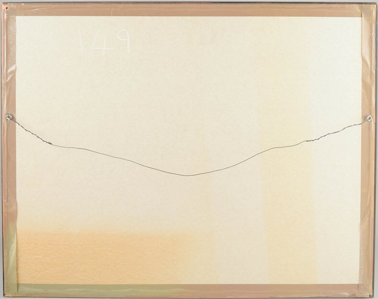 L Art - Olle Bonnier (1925–2016) * Farvelitografi